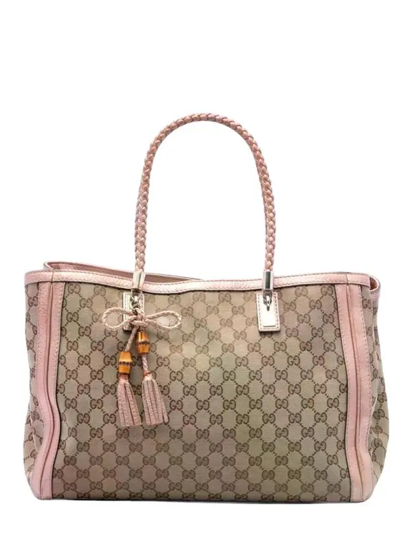 Gucci Gg Canvas Bella Tote Bag - Neutrals