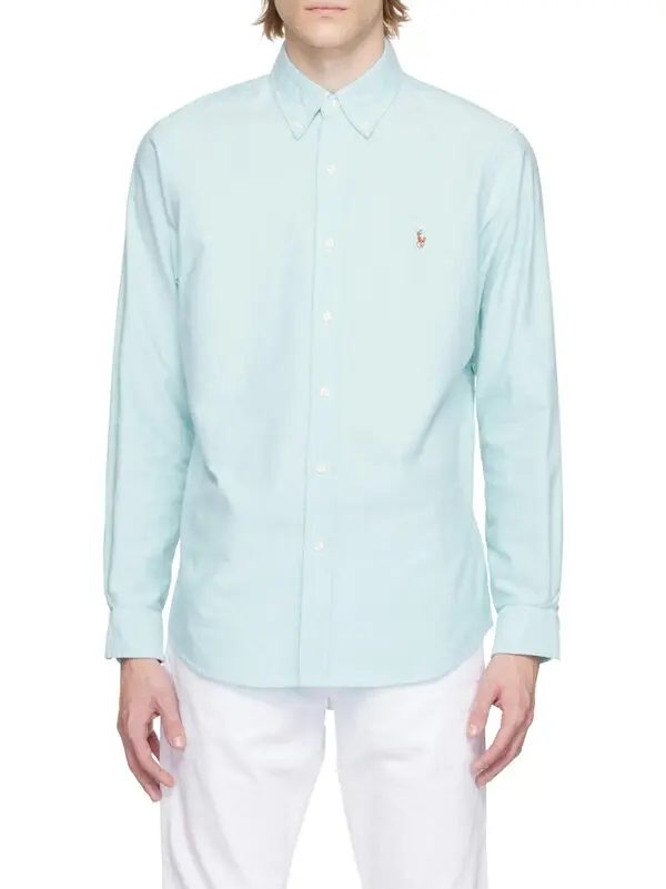 Polo Ralph Lauren Button-down Cotton Shirt - Blue