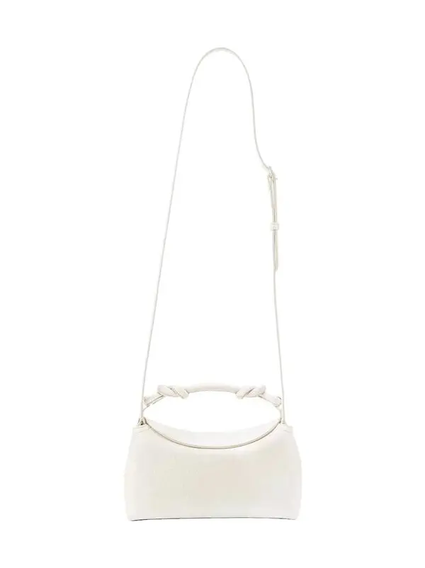 ESIN AKAN Sloane Knotted Tote Bag - White