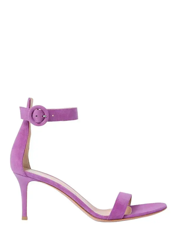 GIANVITO ROSSI 85mm Portofino Sandals - Purple