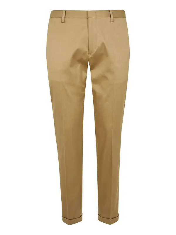 Paul Smith Cotton Trousers - Brown