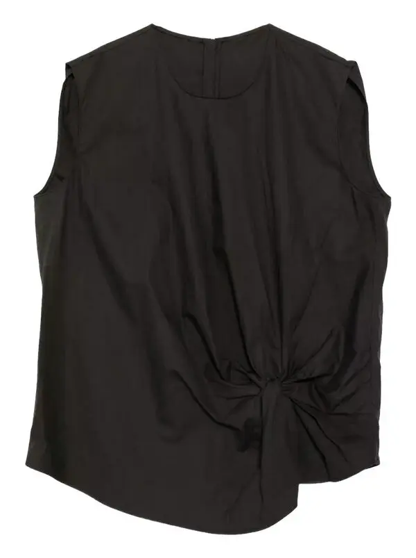 JNBY Twist-detail Tank Top - Grey