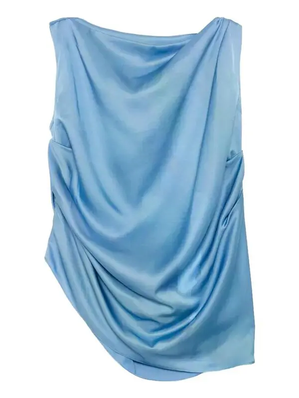 JNBY Asymmetric Draped Top - Blue