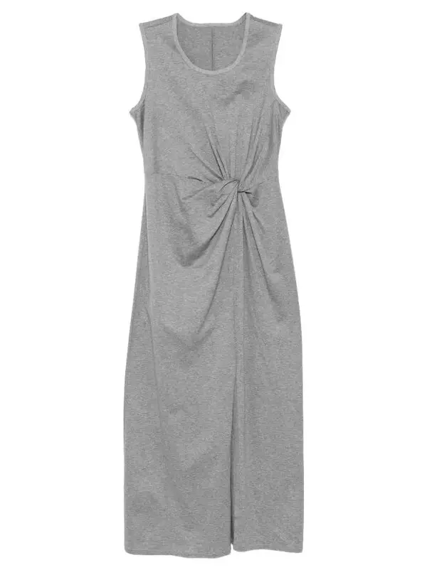 JNBY Stone Front Slit Dress - Grey