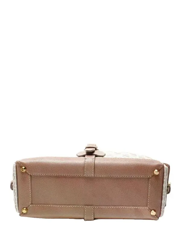 Loewe Anagram Traveler Handbag - Neutrals