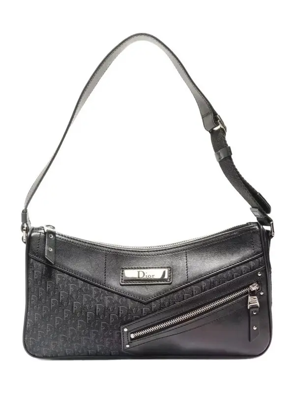 Dior Trotter Street Chic Shoulder Bag - Black