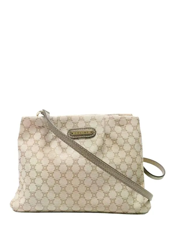 Celine Macadam Kiss-lock Handbag - Neutrals
