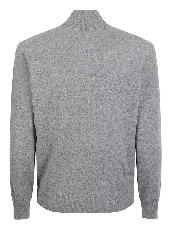 Brunello Cucinelli Zip-up Cardigan - Grey