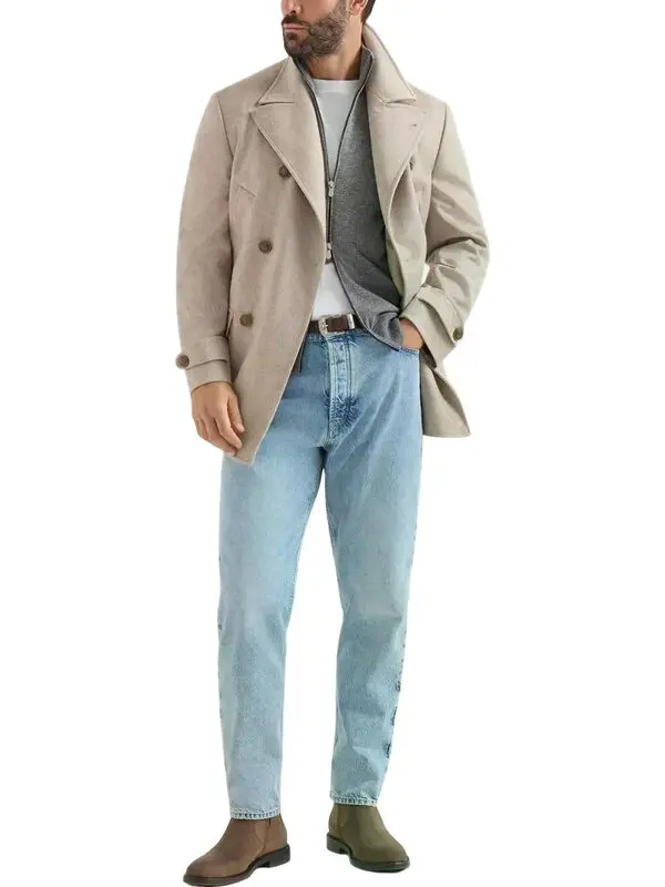 Brunello Cucinelli Zip-up Cardigan - Grey