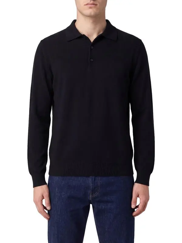 THE ROW Polo Shirt - Black