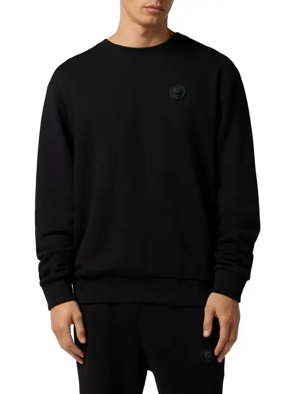 PLEIN SPORT Crewneck Sweatshirt - Black