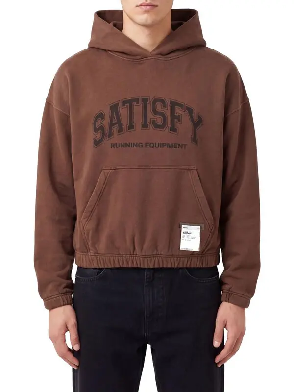 Satisfy Distressed Hoodie - Brown