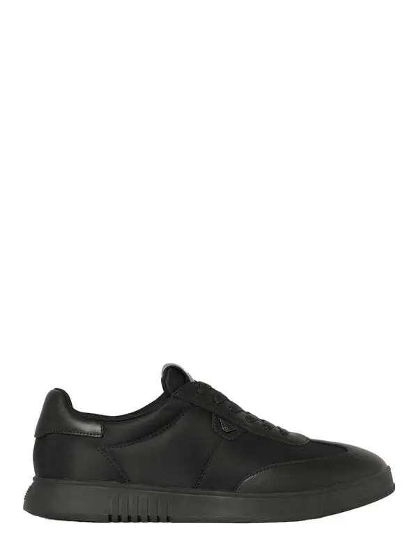 Emporio Armani Lace-up Sneakers - Black