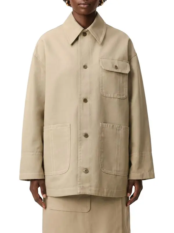 AMI Paris Utility Jacket - Beige