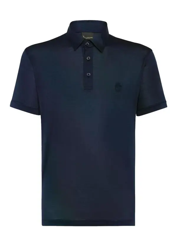 BILLIONAIRE Double B Polo Shirt - Blue