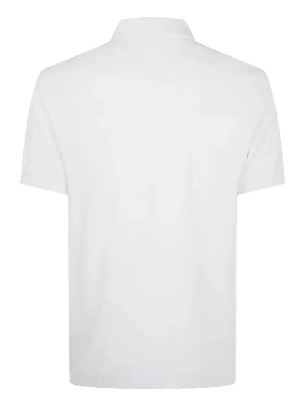 Fred Perry Logo-embroidered Polo Shirt - White