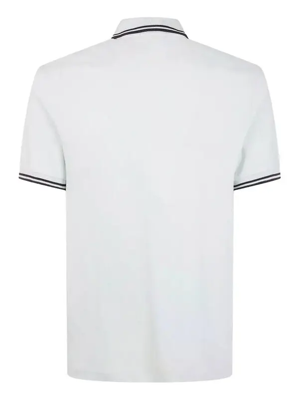 Fred Perry Logo-embroidered Polo Shirt - White