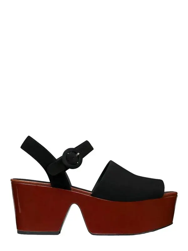 Tory Burch Platform Sandals - Black