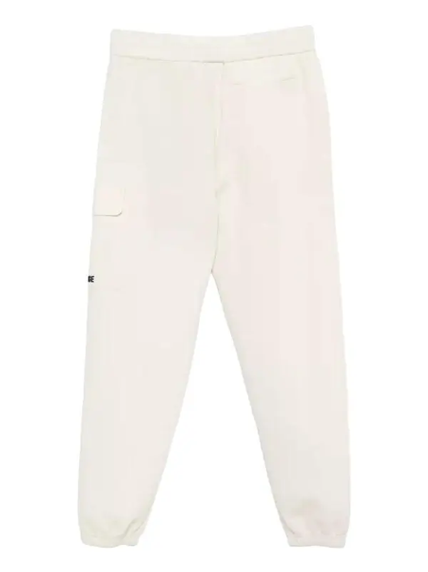 Mackage Marvin-r Logo-patch Track Pants - Neutrals