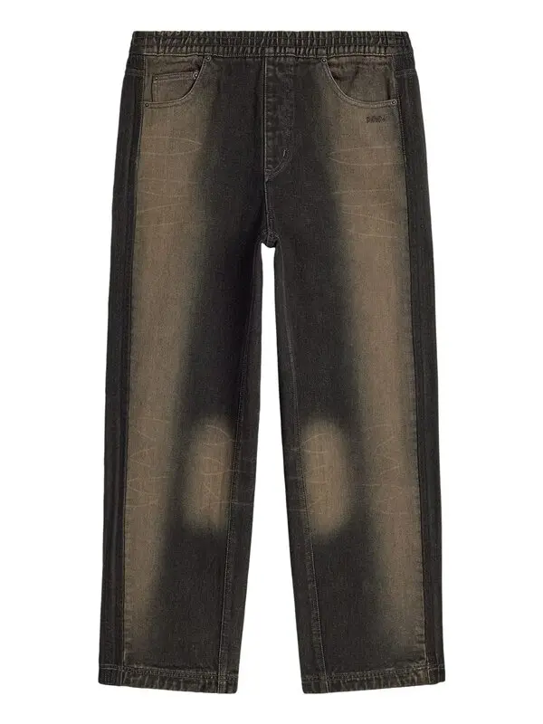 Adidas X Avavav "carbon" Denim Pants - Black