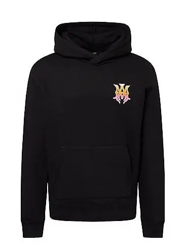 Amiri Graphic-print Cotton Hoody - Black