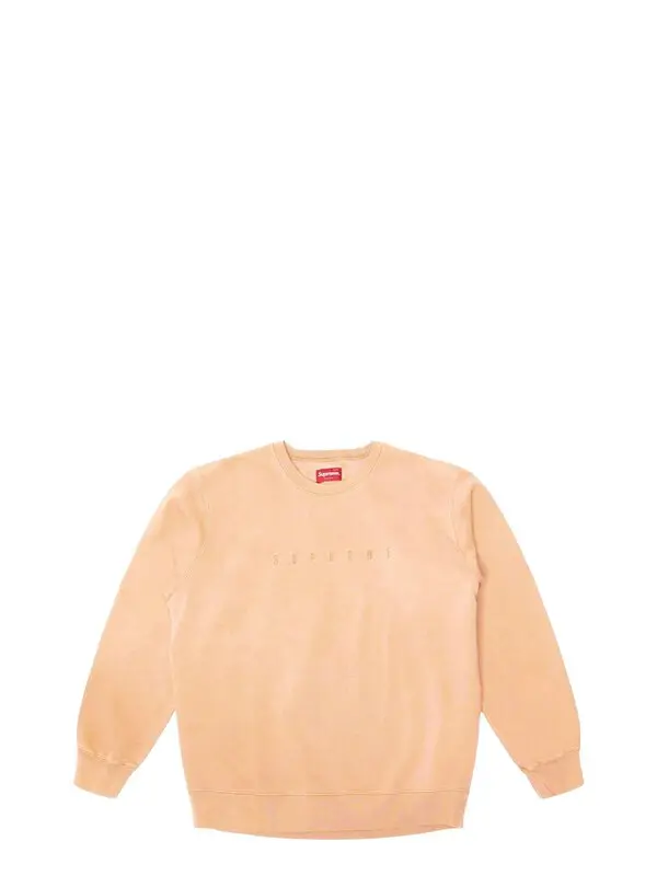 Supreme Overdyed Crewneck Sweatshirt - Pink
