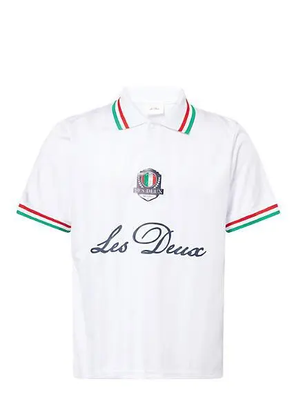 LES DEUX Italy Football Jersey T-shirt - Light Ivory