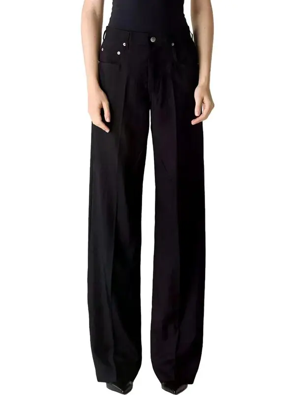 Rick Owens Geth Wide-leg Jeans - Black