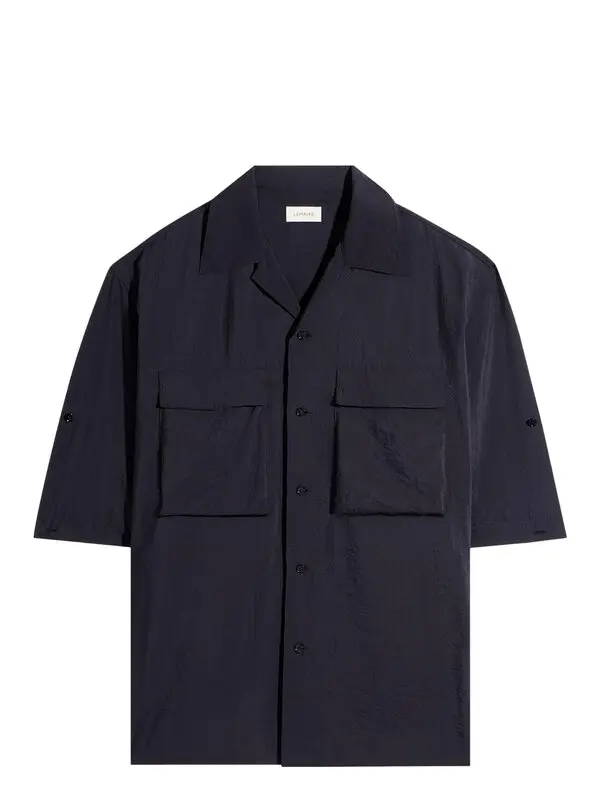 LEMAIRE Short-sleeve Utility Shirt - Blue