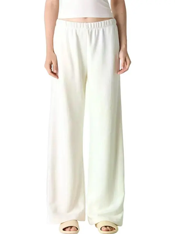 Eterne Wide-leg Jersey Track Pants - Neutrals