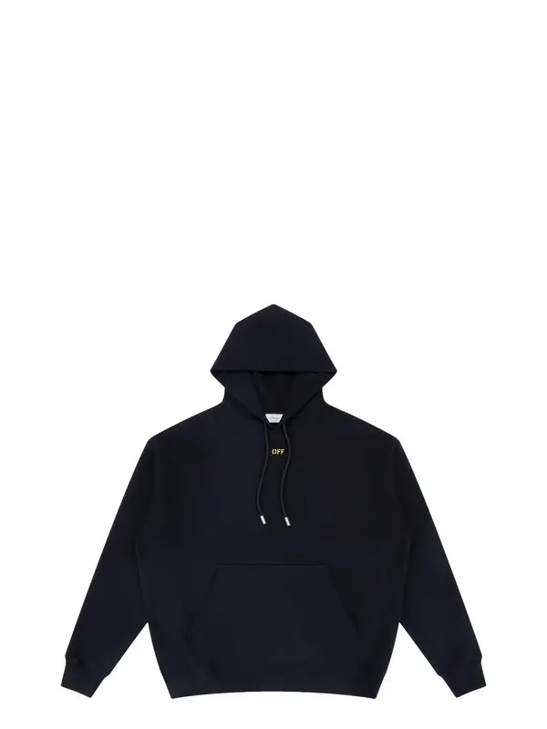 Off-White Sprayed Arrow Hoodie - Black