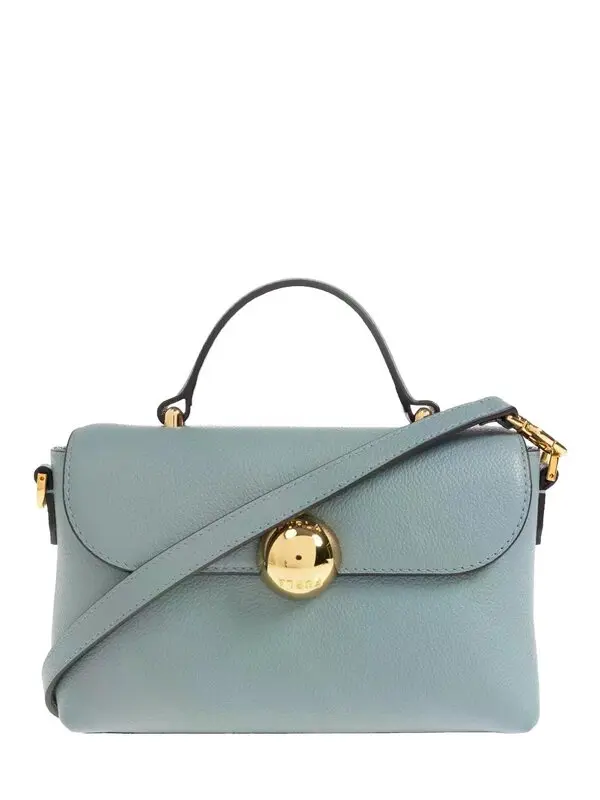 Furla Moonlight Leather Tote Bag - Blue