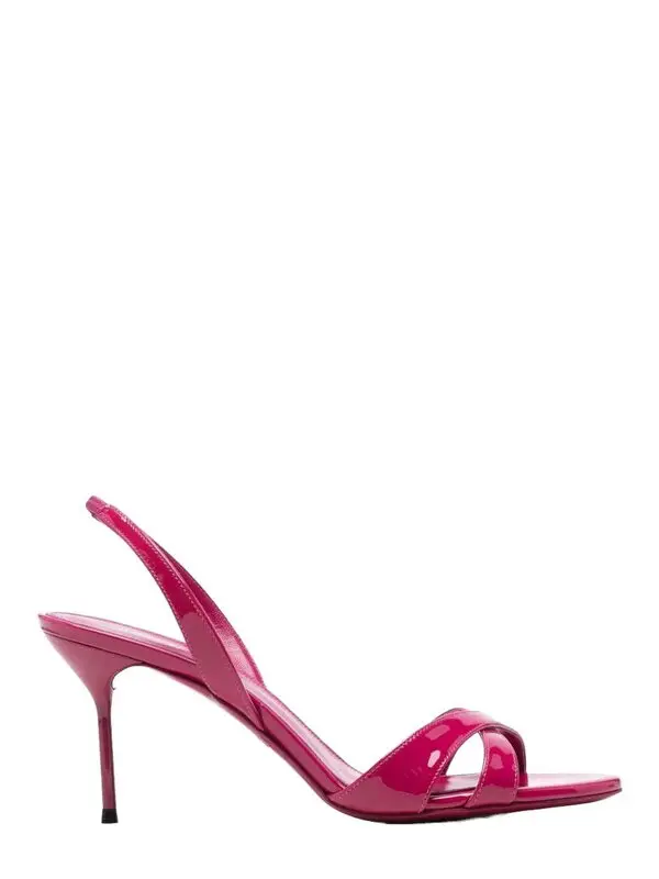 Paris Texas Patent Slingback Sandals - Pink