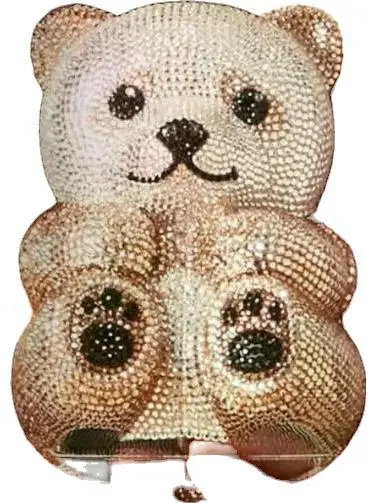 Judith Leiber Crystal-embellished Clutch Bag - Brown