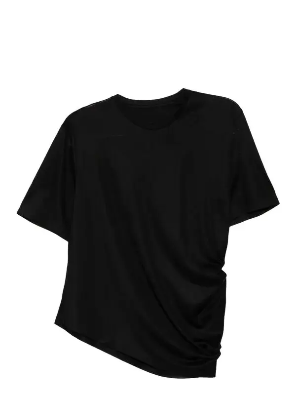 JNBY Asymmetric Hem T-shirt - Black
