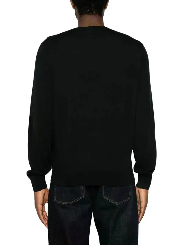 TOM FORD Long-sleeve Crew Neck Sweater - Black