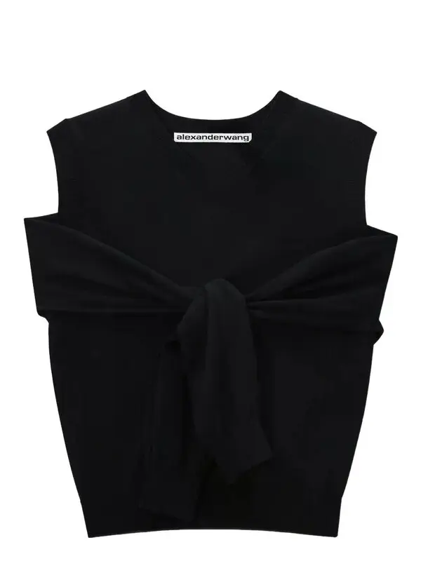 Alexander Wang V-neck Vest - Black