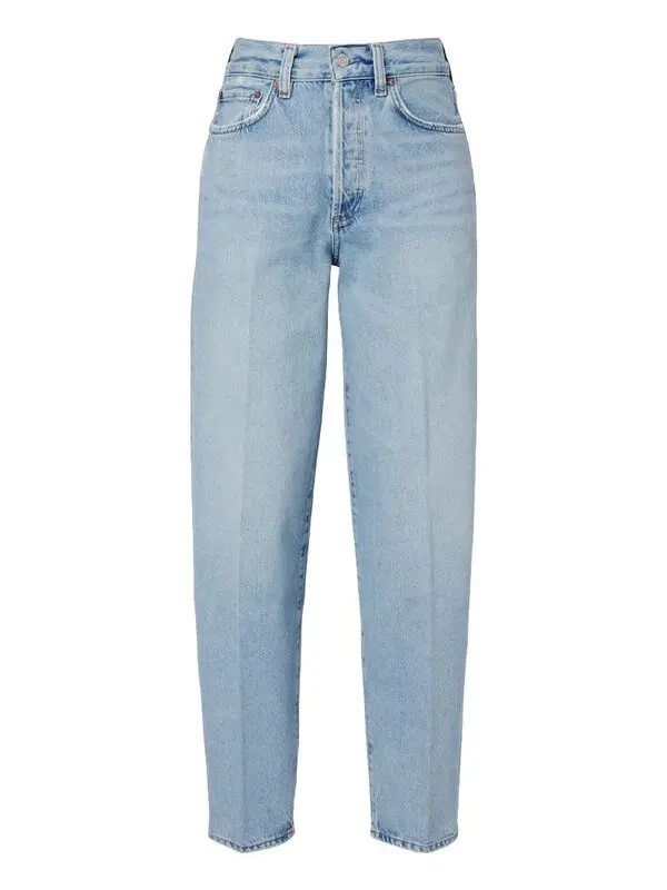 AGOLDE Nate Tapered Jeans In Addition - Blue