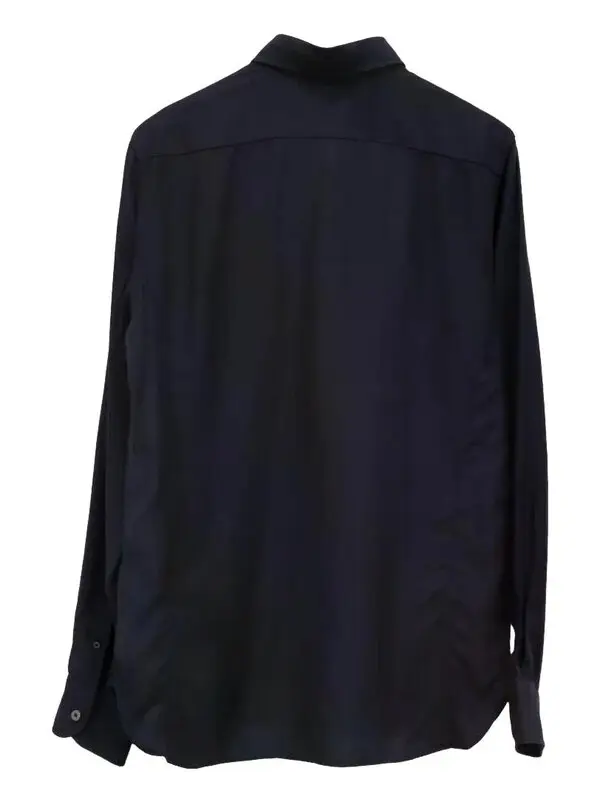 TOM FORD Button-down Chest Pocket Shirt - Blue