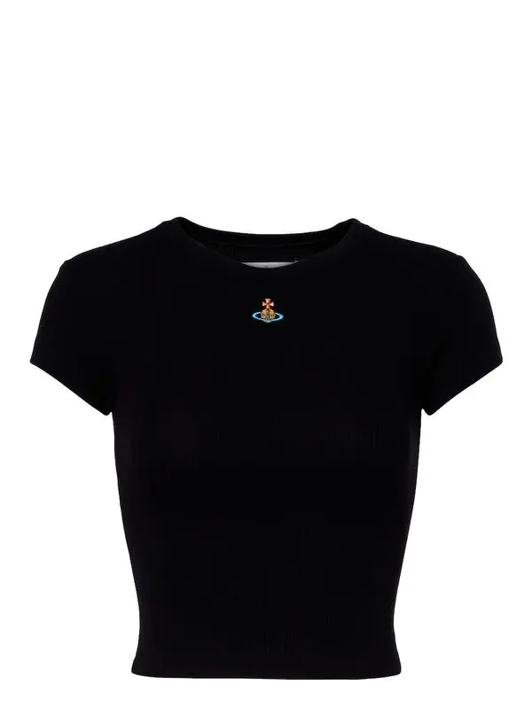 VIVIENNE WESTWOOD Baby Peru Orb Jersey T-shirt - Black