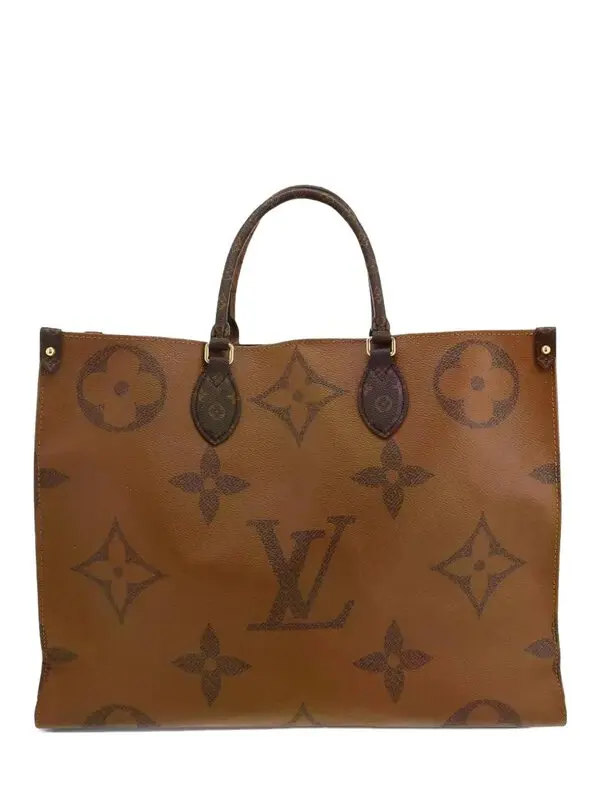 LOUIS VUITTON Onthego Tote Bag - Brown