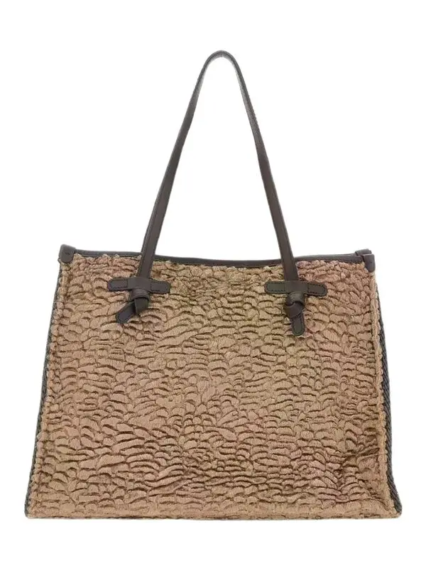 MARCELLA CLUB Faux Fur-effect Tote Bag - Neutrals