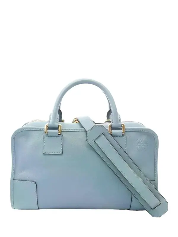 Loewe Amazona 28 Two-way Handbag - Blue