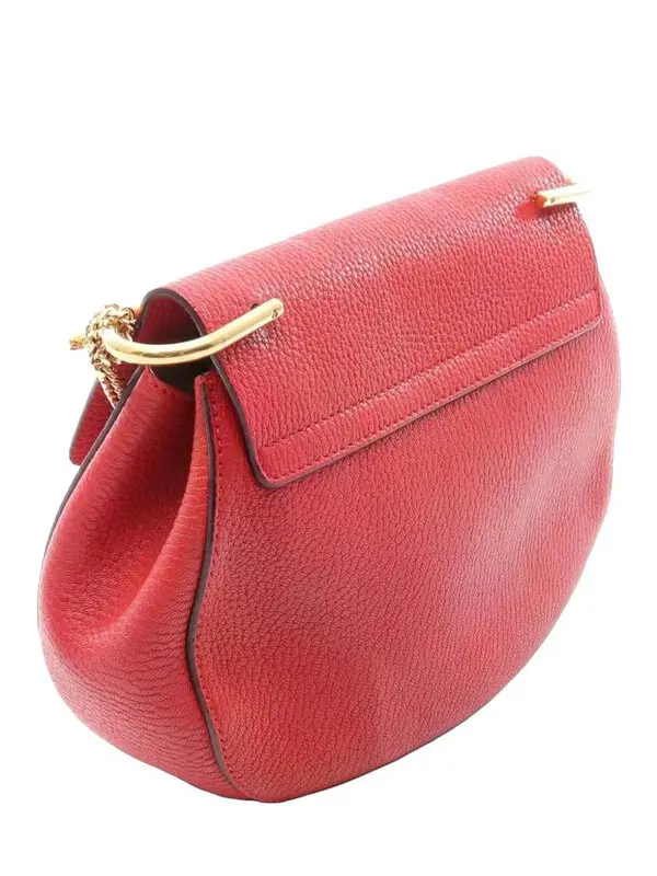 Chloé Drew Chain Shoulder Bag - Red