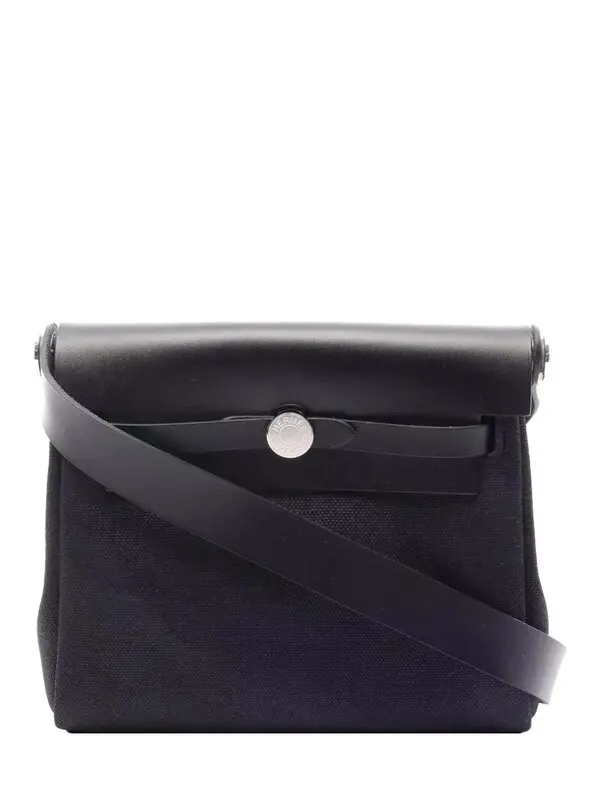 Hermès Herbag Zip Mini Shoulder Bag - Black