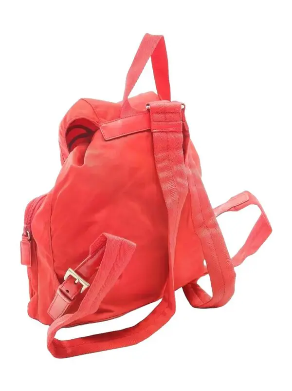 Prada Vela Backpack - Red