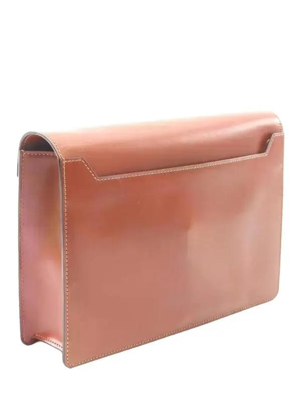 Loewe Anagram Envelope Clutch Bag - Brown