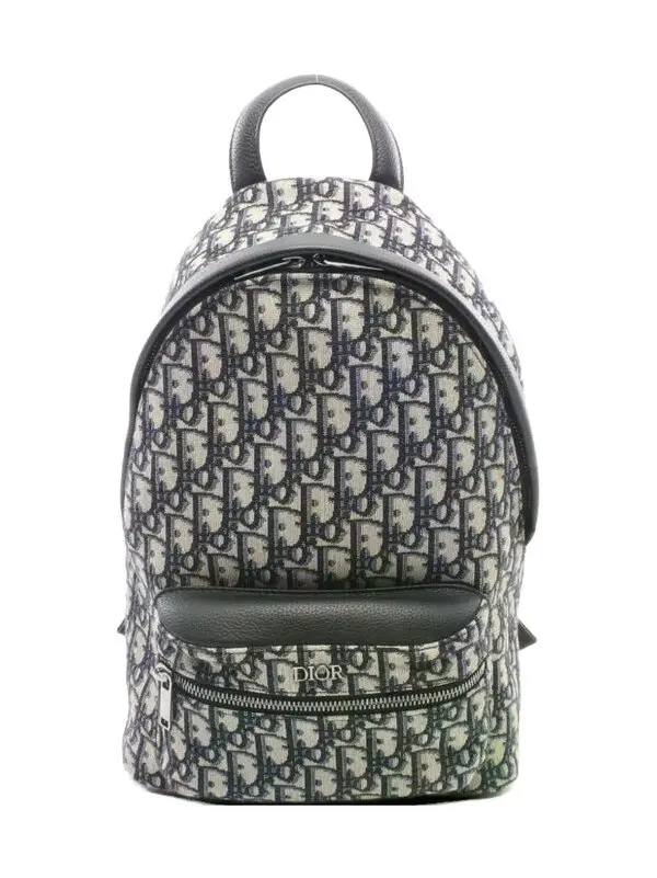 Dior Oblique Rider Backpack - Blue