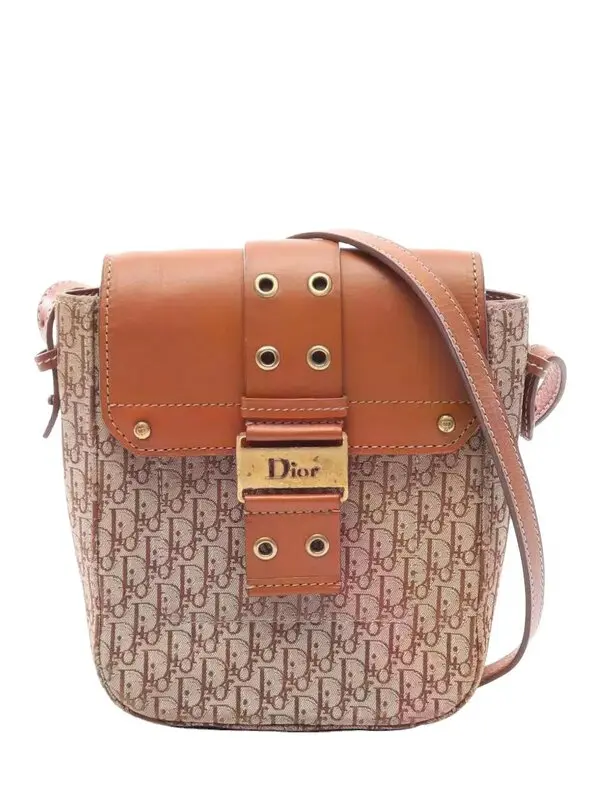 Dior Trotter Monogram Canvas Crossbody Bag - Neutrals
