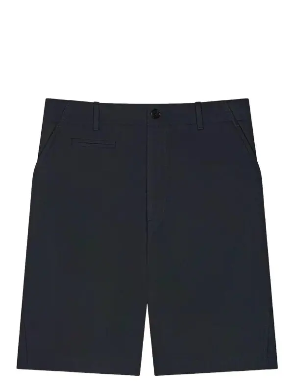 Givenchy Slim-cut Cotton Chino Shorts - Blue
